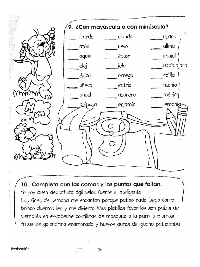 Actividades para Trabajar La Ortografía | PDF