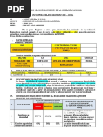 Informe Del Consolidado de La Evaluacion Diagnostica 2025 | PDF | Ciencia cognitiva ...