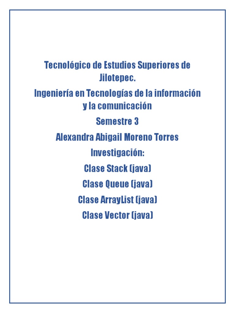 Estructura y Organización de Datos Investigación 2 | Descargar gratis PDF | Estructura de datos ...