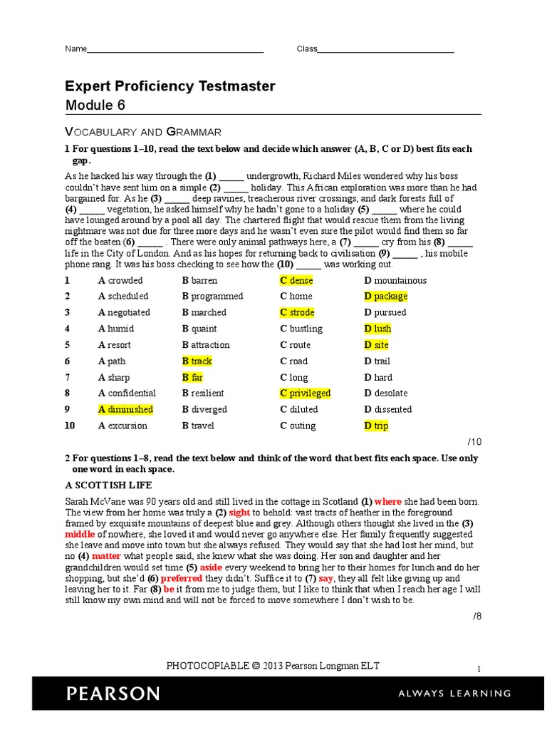 Module 6 Test Tatiana Pdf Nature