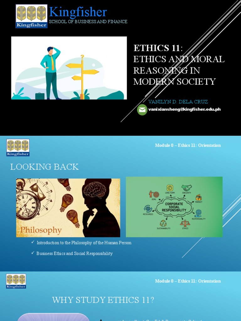 Module 0 Orientation | PDF | Morality | Applied Ethics
