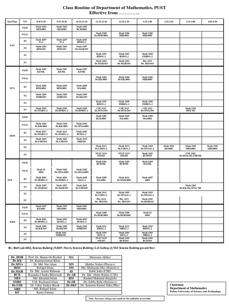 12.class Routine 06.09.22 | PDF | Mathematics | Science