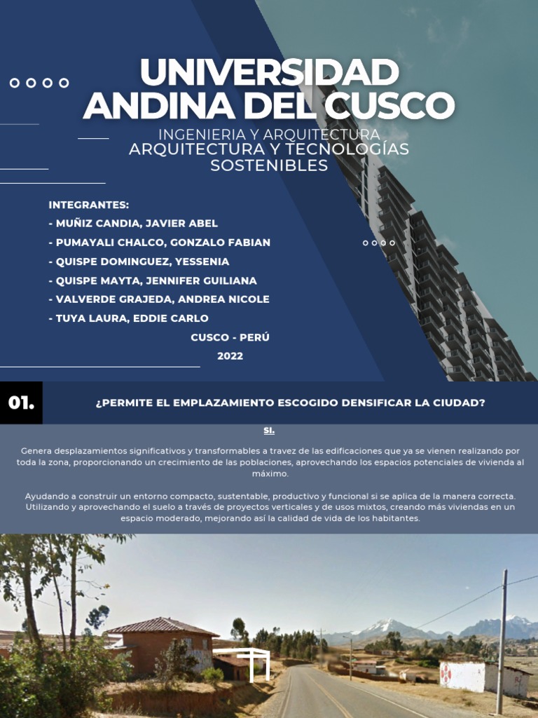 Análisis de factores para la viabilidad de un proyecto de arquitectura y construcción sostenible ...