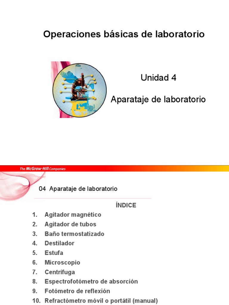 Unidad 4 OBL | PDF | Microscopio | Laboratorios