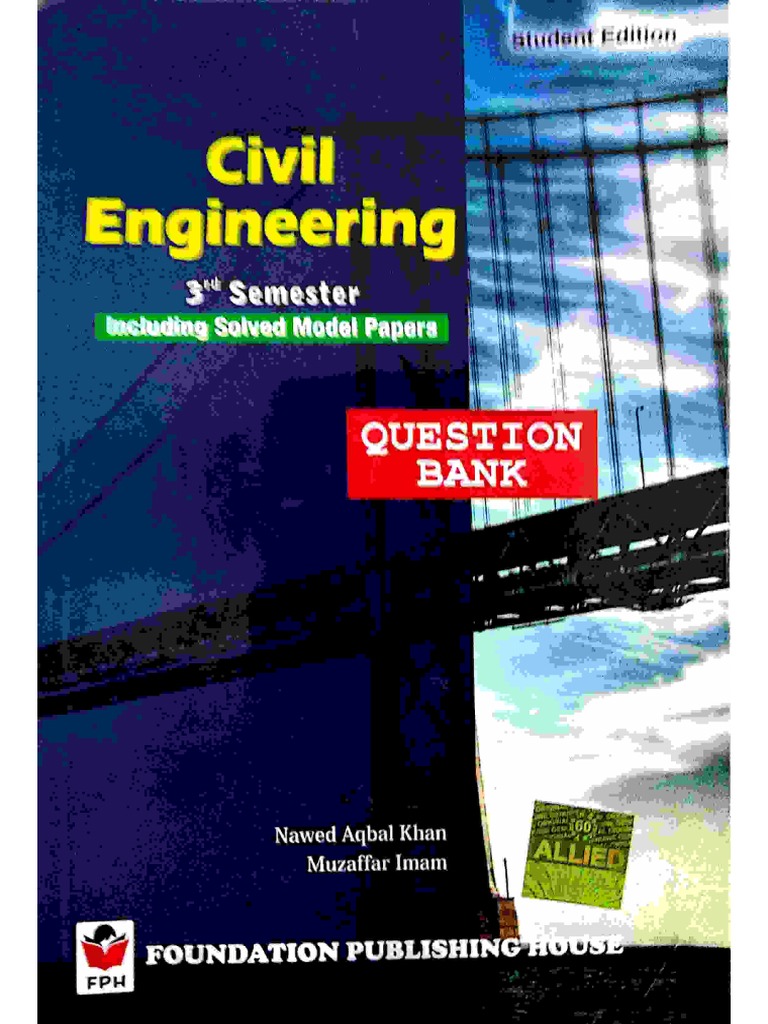 Question Bank Civil (2017 and 2018) | PDF