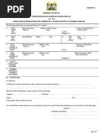 Citizenship Application Form | PDF | Naturalization | Birth Certificate