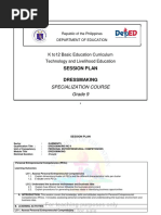 Dressmaking 9 - Q2 - Module-1 | PDF | Seam (Sewing) | Sewing