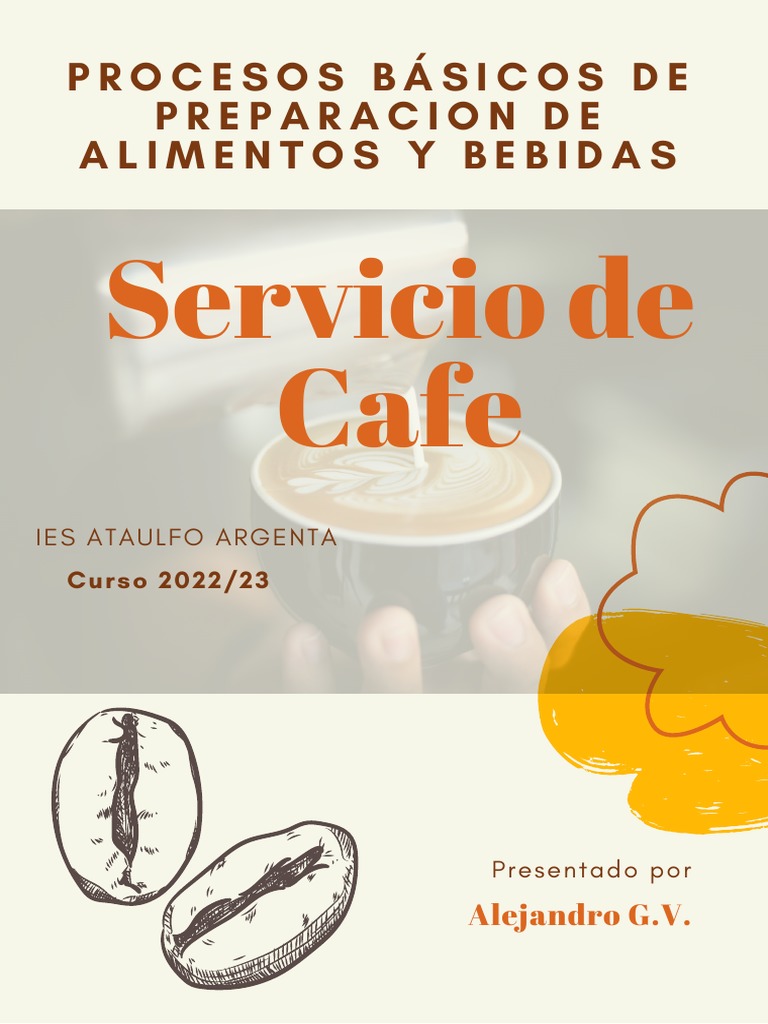 Servicio de Cafe | PDF | café | Vapor