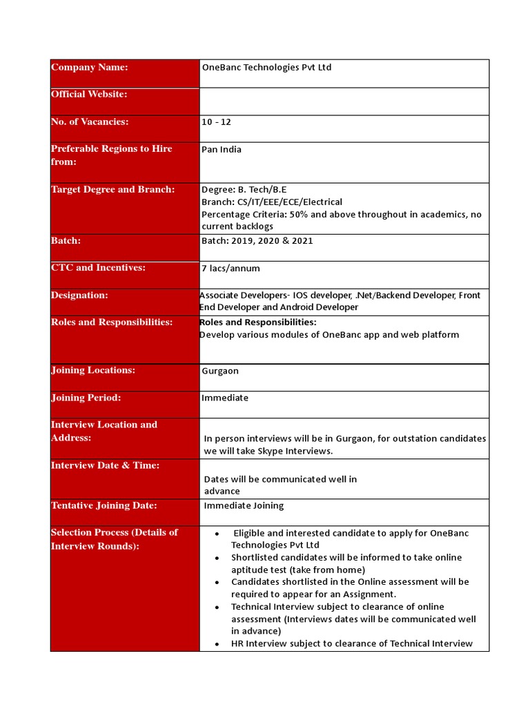 JD - Associate Developers | PDF | Application Software | Mobile Phones