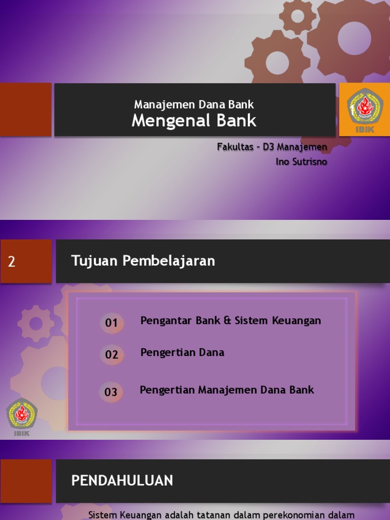 MDB#1 - Mengenal Bank | PDF