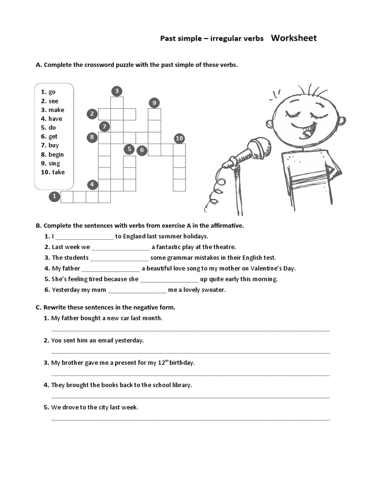 Past Simple - Worksheet | PDF | Language Mechanics | Grammar