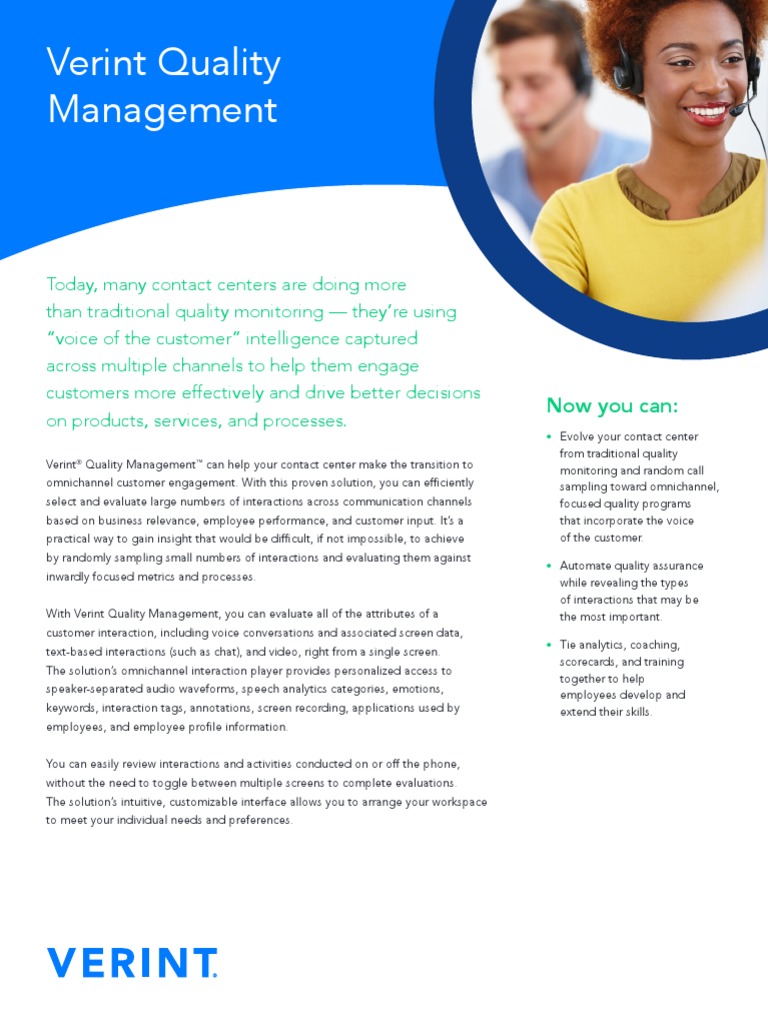 Quality Management Datasheet | PDF | Quality Management | Analytics