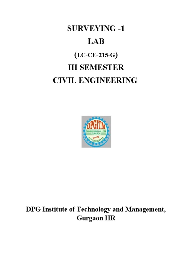 LAB MANUAL Front Page | PDF
