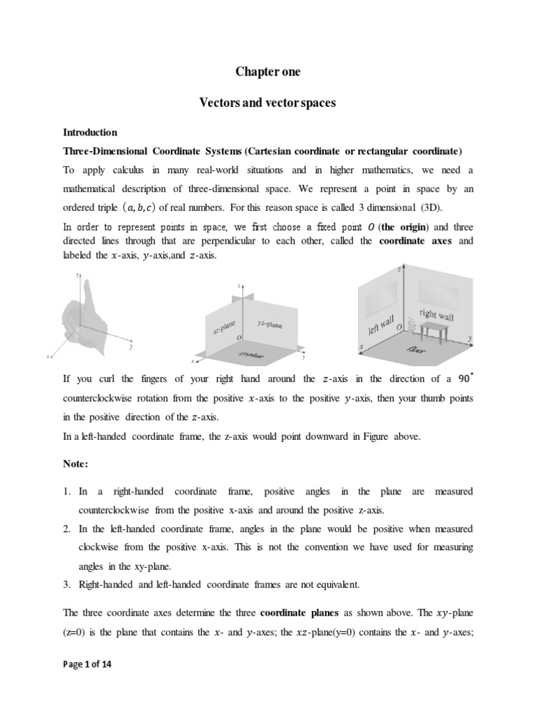 Advanced Vector Mathematics | PDF | Matrix (Mathematics) | Determinant