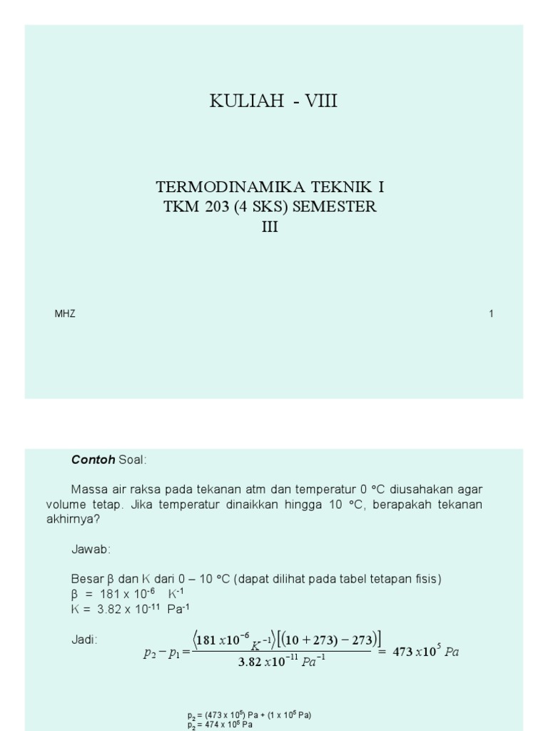 Termo 1 Pertemuan 8 | PDF | Sains & Matematika