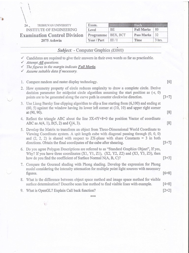 Computer Graphics Pdf 3 D Computer Graphics Cartesian Coordinate System
