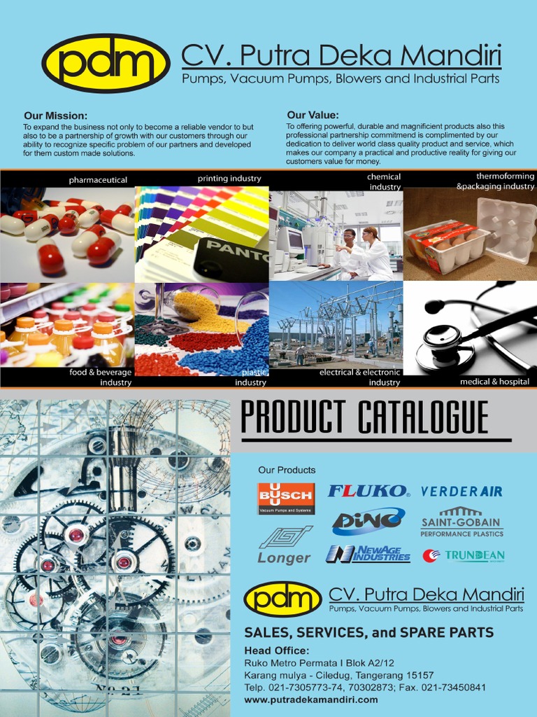 PDM - Product Catalogue | PDF