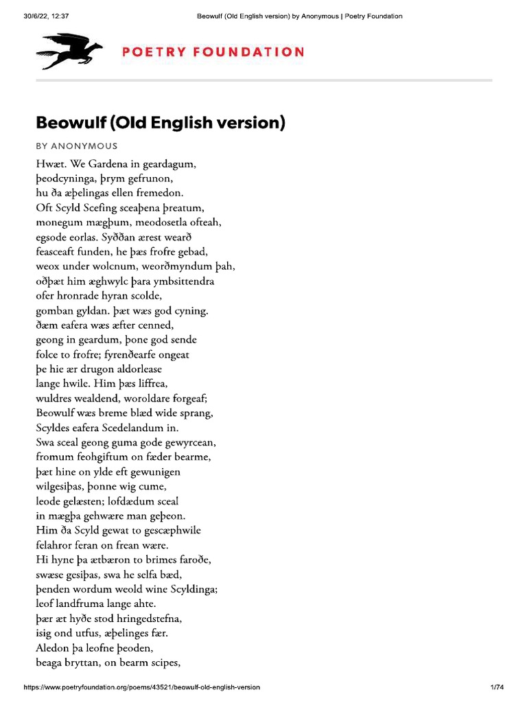 Beowulf | PDF