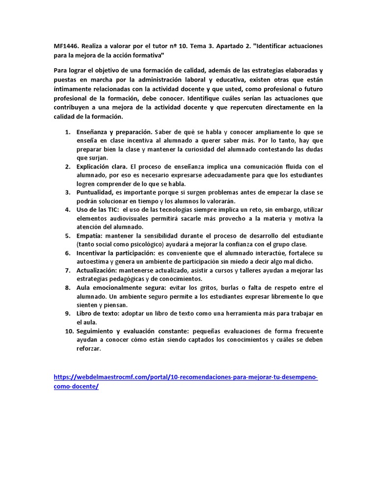 MF1446. Realiza A Valorar Por El Tutor #10. Tema 3. Apartado 2 ...