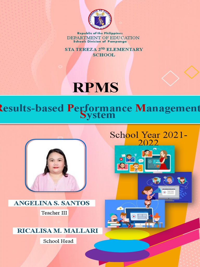 My Rpms Angelina s. Santos | PDF | Teaching Method | Learning