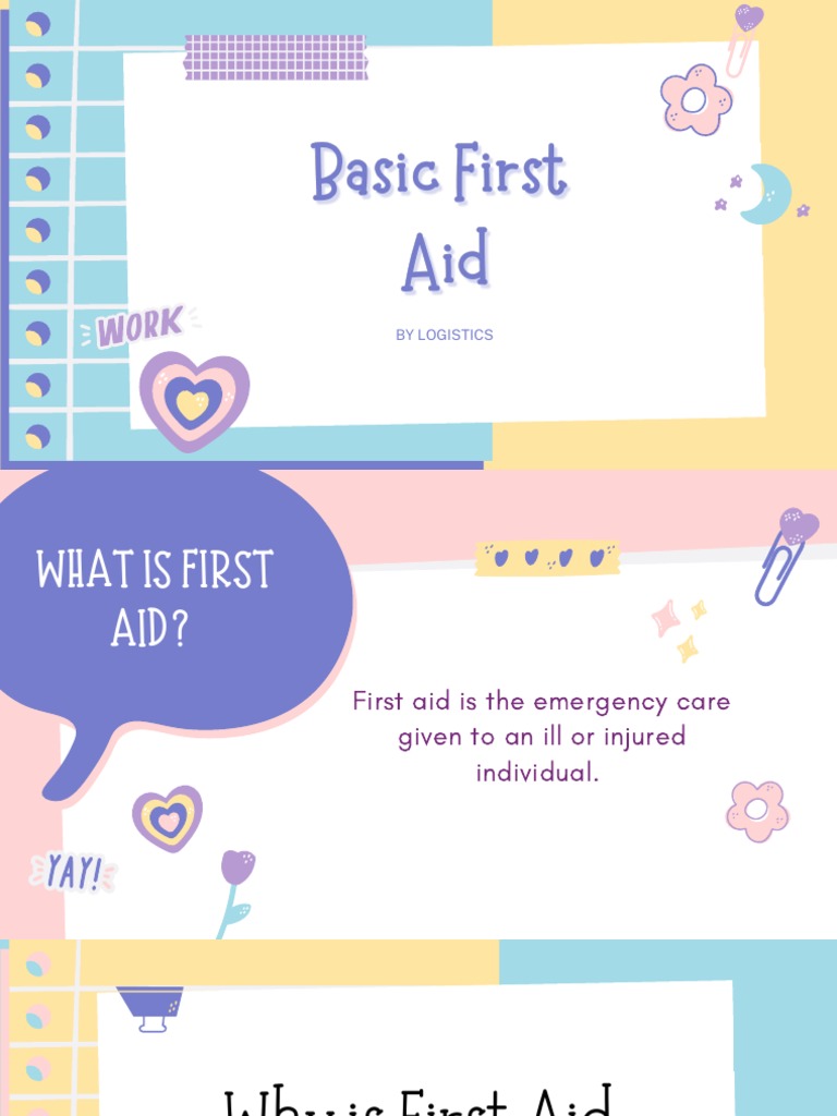 Basic First Aid | PDF | First Aid | Wound