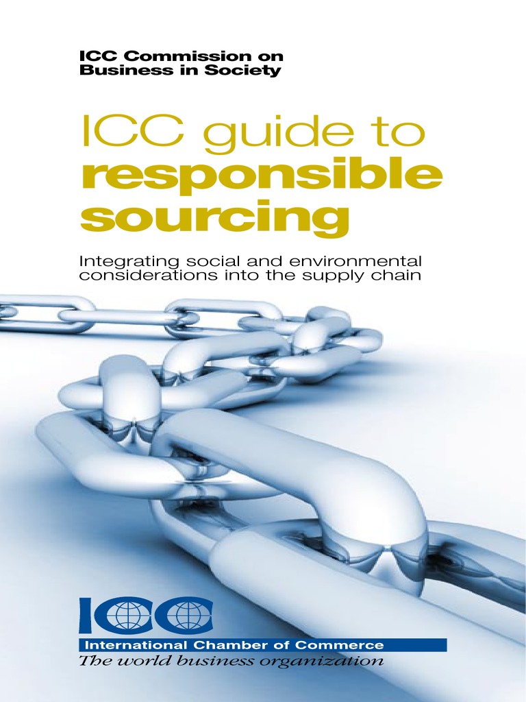 ICC Guide To Responsible Sourcing | PDF | Supply Chain | Procurement