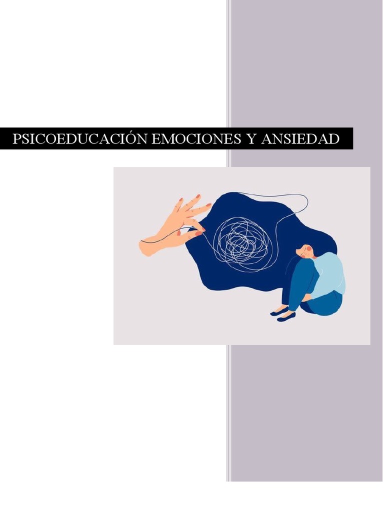 Psicoeducación Ansiedad | PDF | Las emociones | Ansiedad