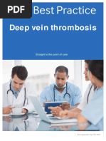 DVT: Acute vs Chronic Documentation | PDF | Thrombosis | Vein
