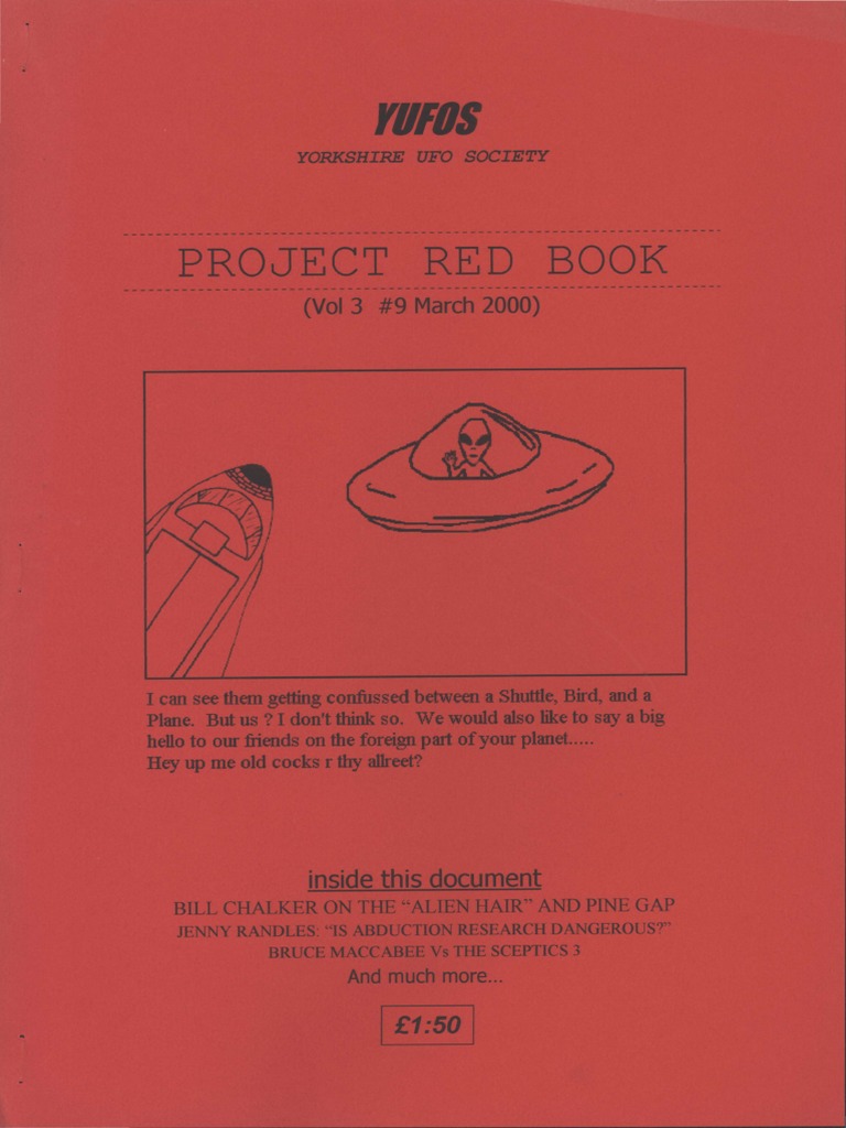 Project Red Book Vol 3 No 9 | PDF | Alien Abduction | Unidentified ...