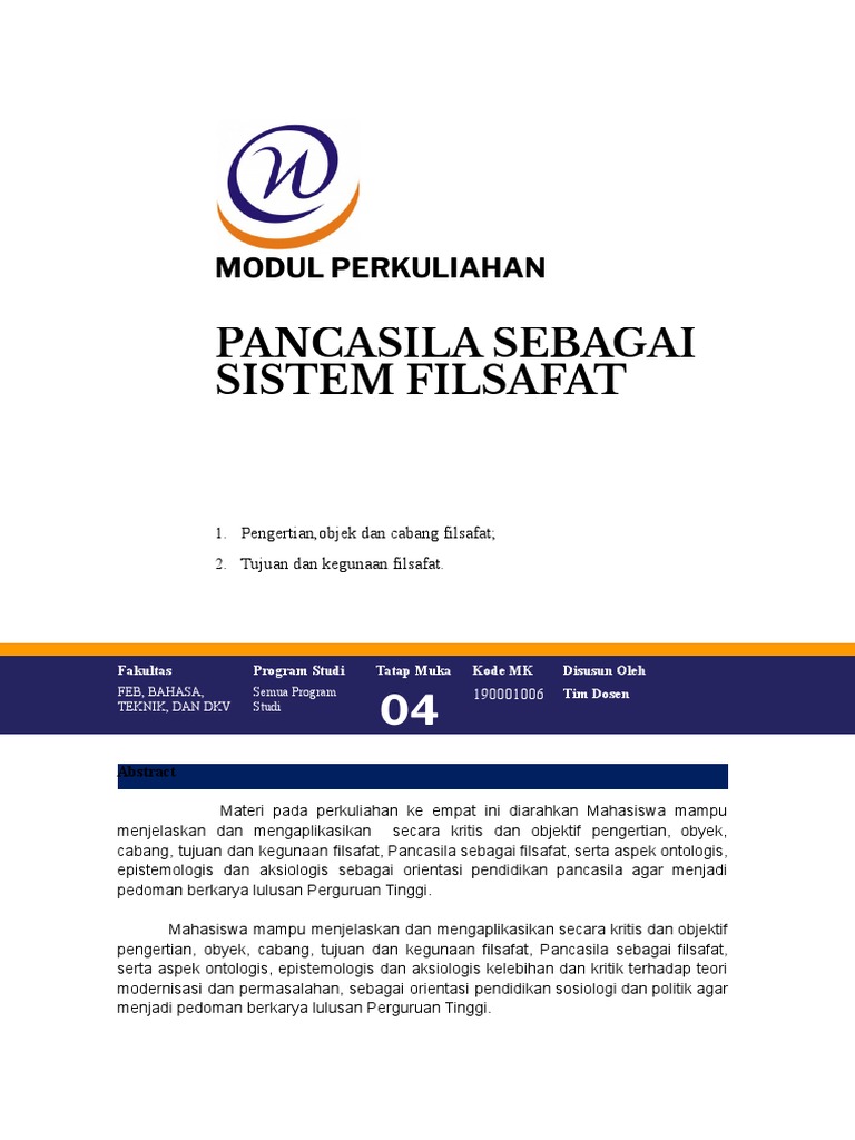 Modul Pertemuan Ke-4 | PDF