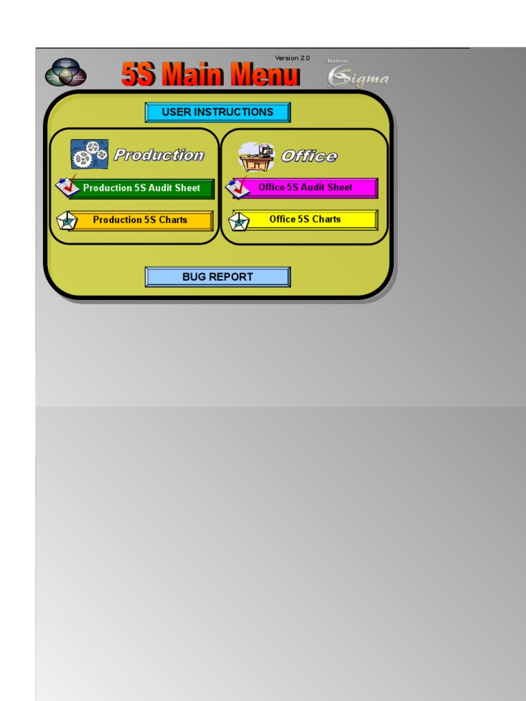 5s Audit Checklist and Performance Measurement System | PDF | Audit ...