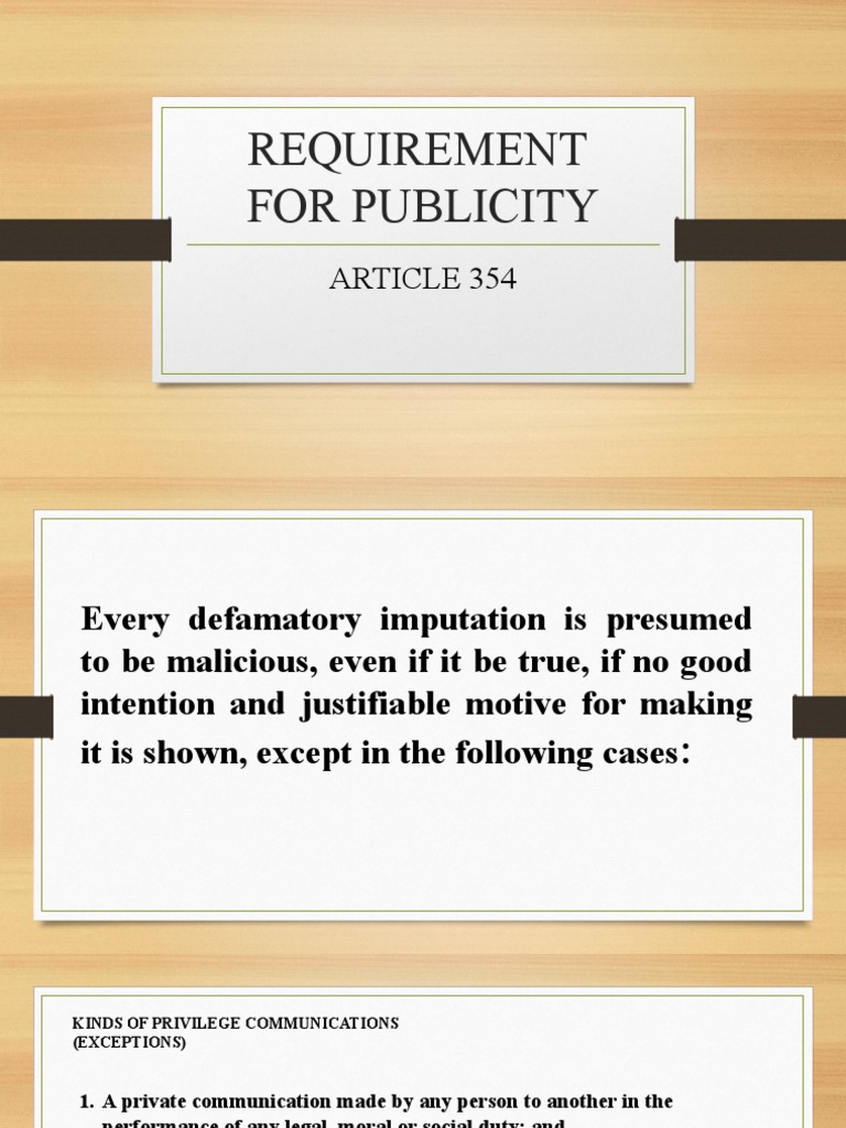 354 RPC | PDF | Law