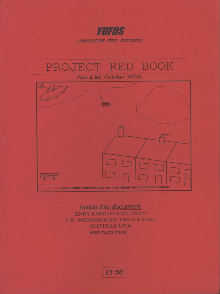 Project Red Book Vol 4 No 4 | PDF | Unidentified Flying Object | Alien ...
