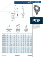 Eye Bolt Rating and Specifications | PDF | Screw | Materials