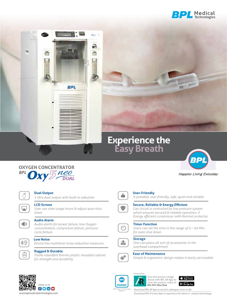 BPL Oxygen Concentrator | PDF | Oxygen | Humidity