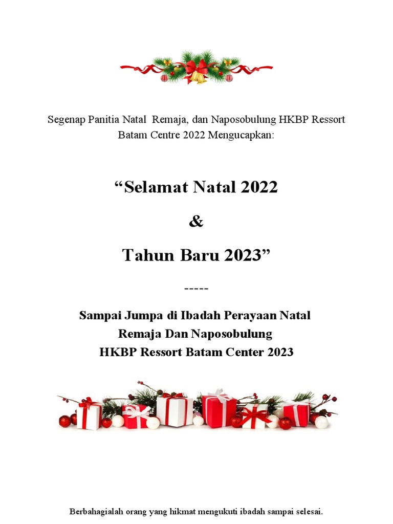 Tata Ibadah Natal Rena | PDF