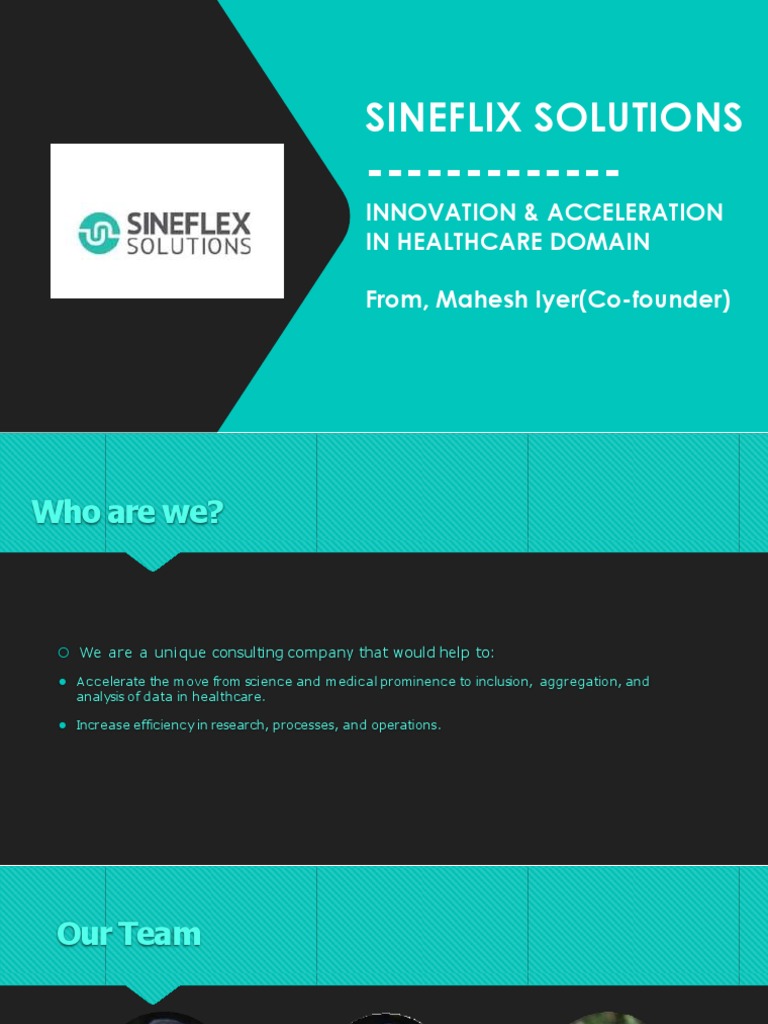 Sineflix Solutions-12-07-2022 | PDF | Analytics | Health Care