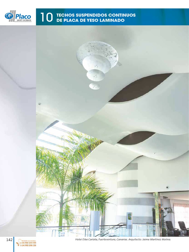 Manual Pyl 10 Falsos Techos Continuos | PDF | Paneles de yeso ...