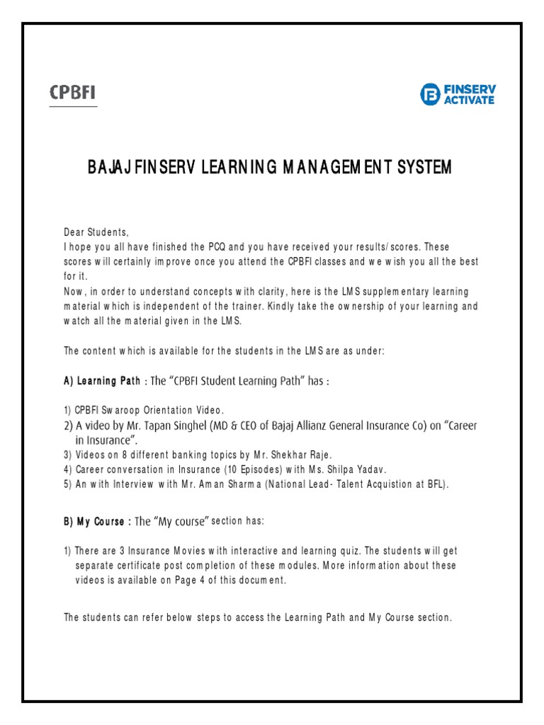Lms Content Navigation Pdf Sales Learning