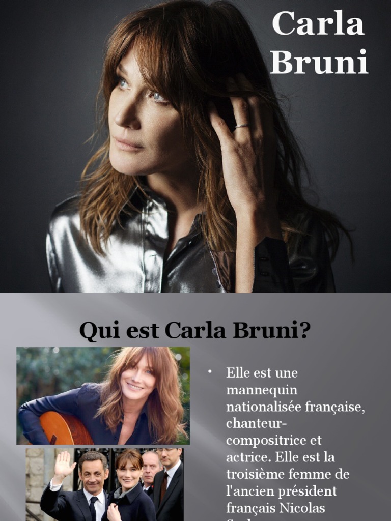 Carla Bruni : Parcours et Chansons | PDF