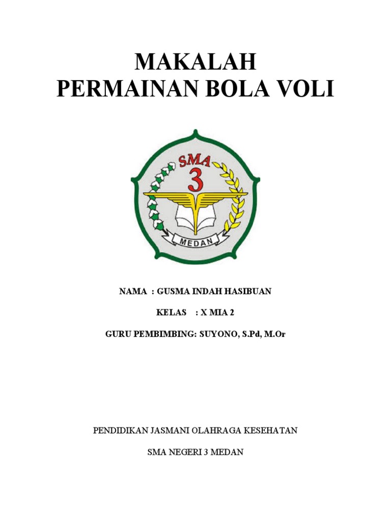 MAKALAH Bola Voli | PDF