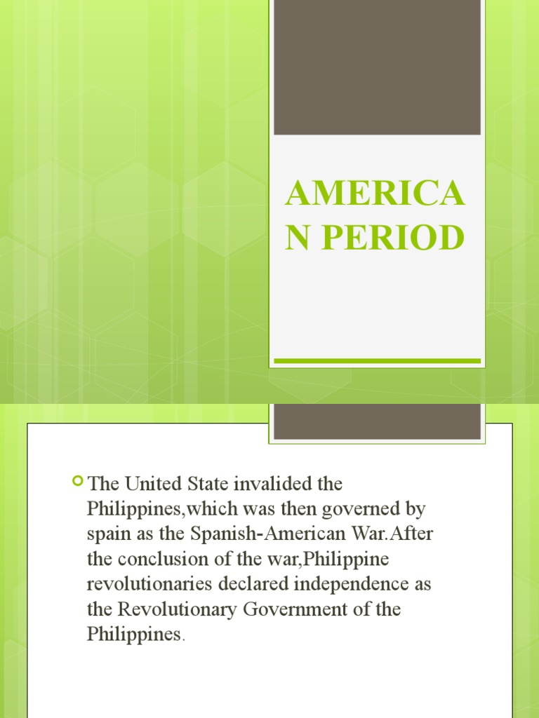 American Period.2 | PDF
