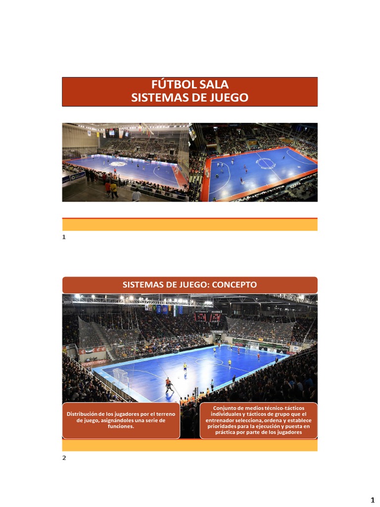 2020 Sistemas de Juego Futbol Sala v2 | PDF | Defensor (Asociación de ...