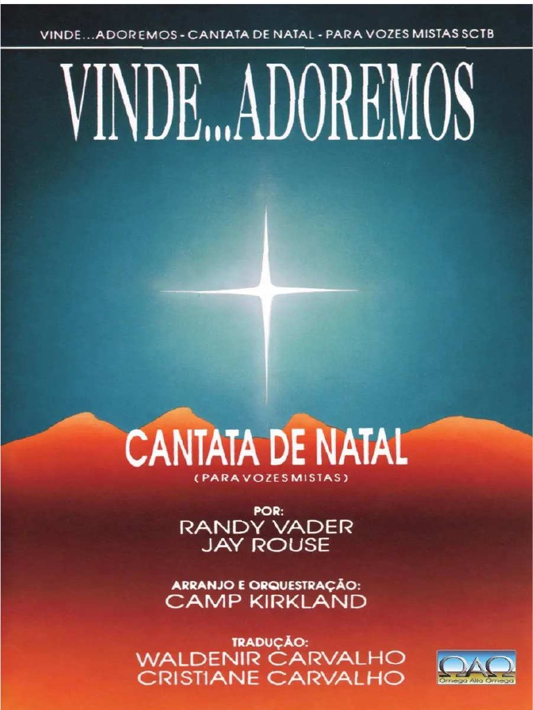 PDF 0003 Par Vinde Adoremos Partitura | PDF