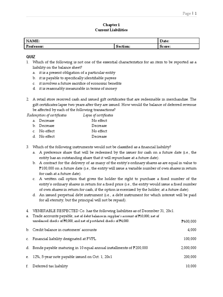 Answer Key Inter Acctg 2 | PDF | Bonds (Finance) | Present Value