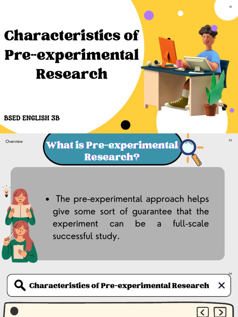 Characteristics of Pre-Experimental Research | PDF
