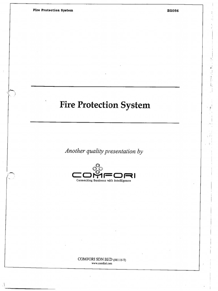 Fire Protection Workshop - Overview | PDF