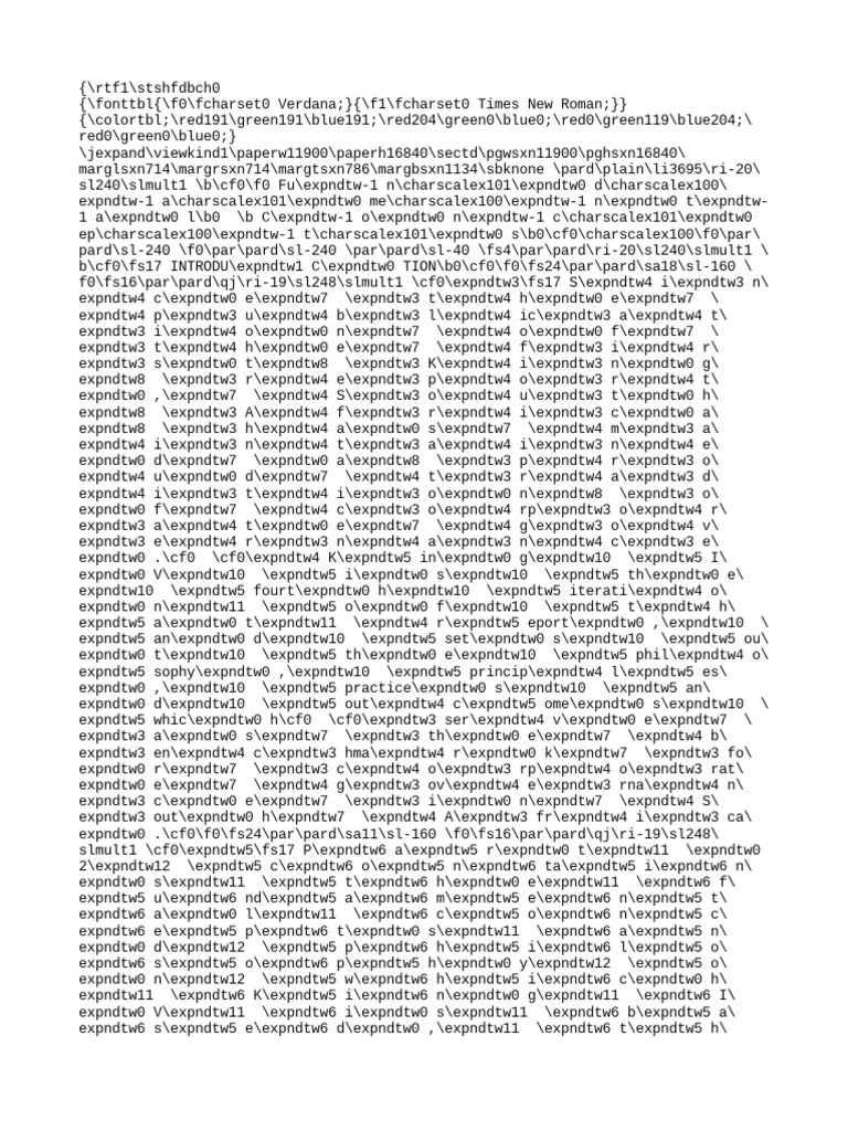 Guide To King IV - Fundamental Concepts | PDF