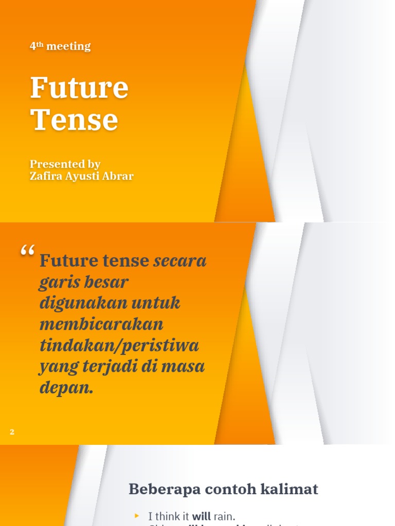 Future Tense + Conditional Sentences | PDF | Linguistic Morphology ...