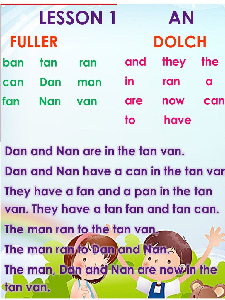 TARP PAPEL 1 Reading Materials Lessson 1-20 | PDF